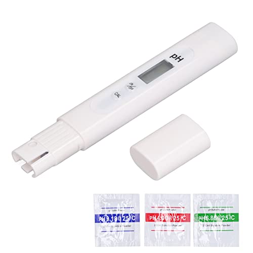 Water PH Tester, Resistance Lightweight PH Meter High Accuracy for Fish Tank