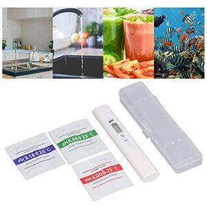 Water PH Tester, Resistance Lightweight PH Meter High Accuracy for Fish Tank