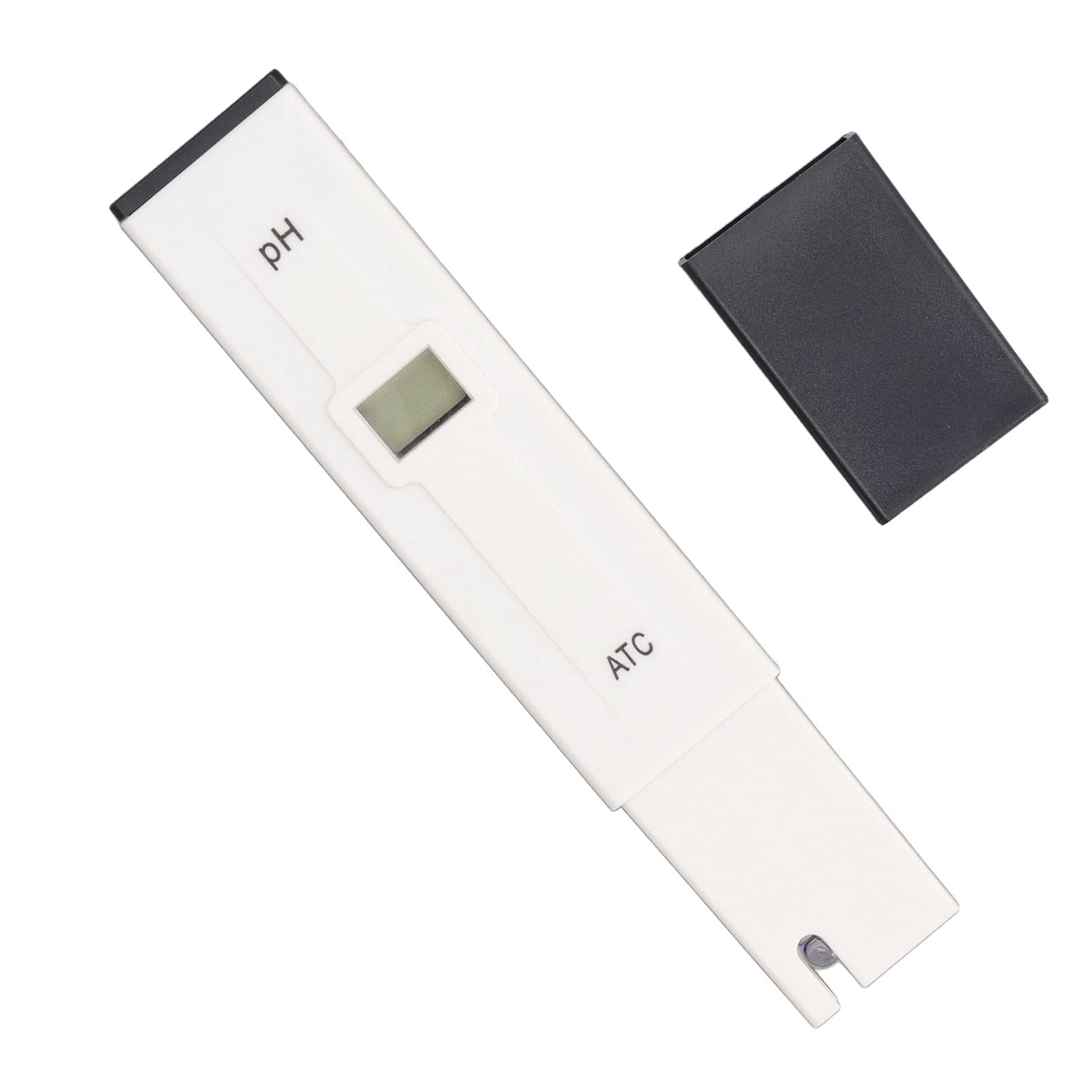 PH Test Pen, Water PH Meter Sensitive 0-14pH ABS Housing High Accuracy Probe Stable Performance Pocket Size with Plastic Box for Swimming Pool for Aquaculture