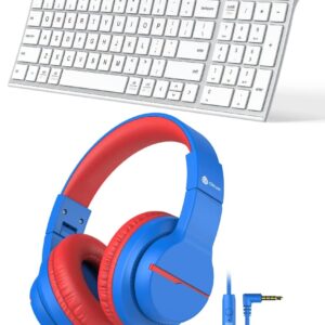 iClever HS19 Kids Headphones & BK10 Bluetooth Keyboard Bundles