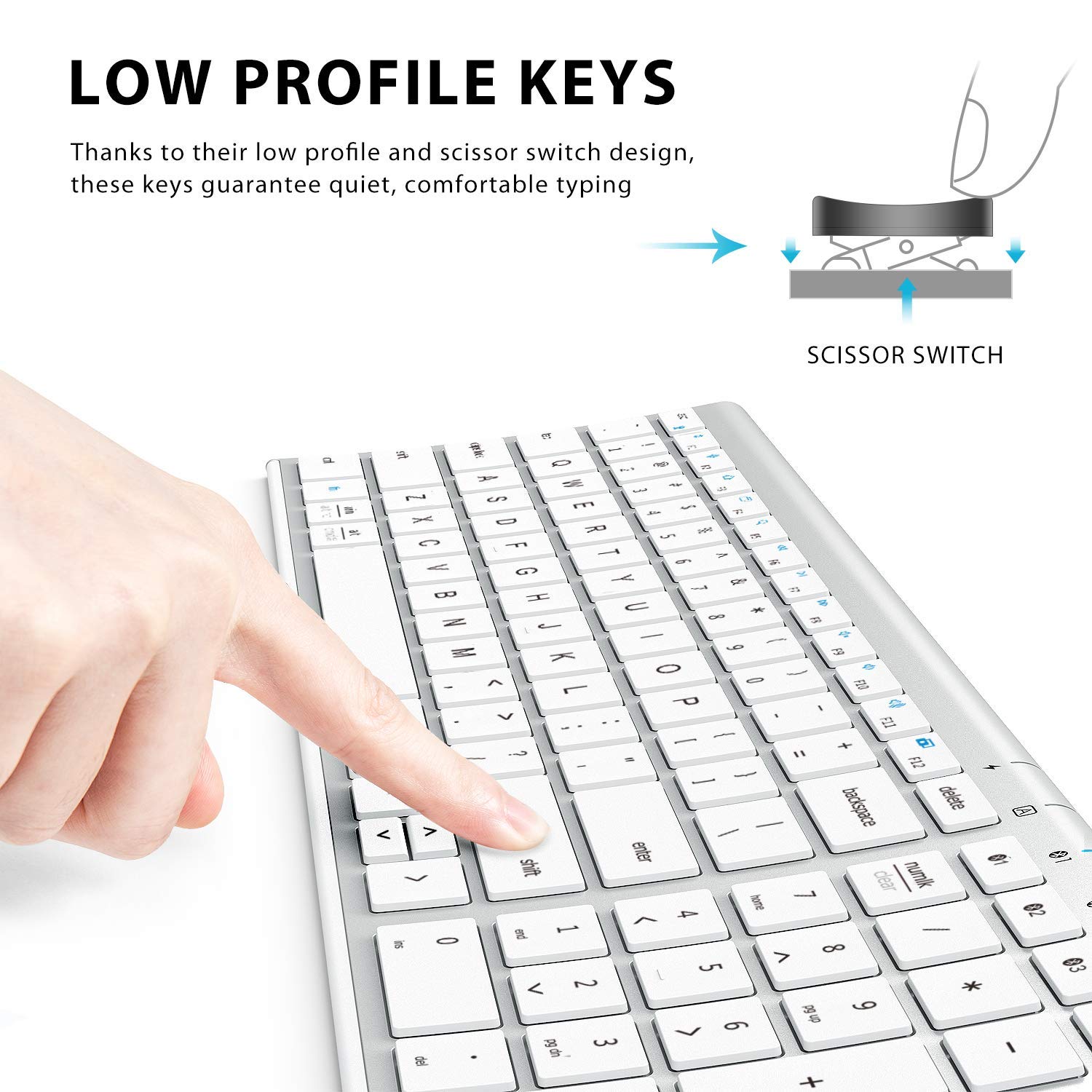 iClever HS19 Kids Headphones & BK10 Bluetooth Keyboard Bundles