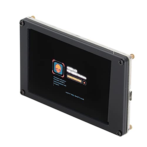 FECAMOS Mini LCD Display, 3.5in IPS Monitor Subscreen Easy to Install Standard Size High Resolution USB Connection for DIY Electronic Products