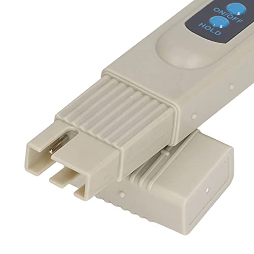 TDS Meter, High Accuracy Automatic Temperature Compensation Water Tester 0~9990ppm for Aquaculture