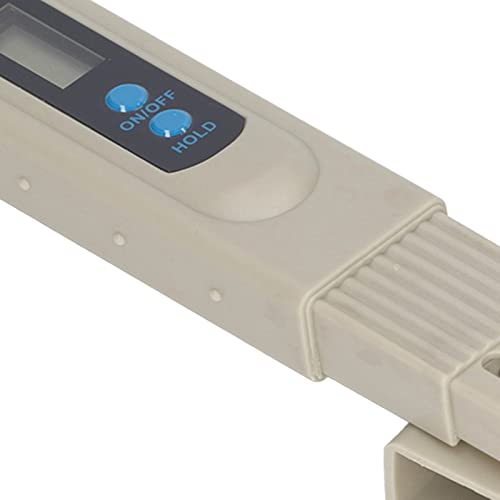 TDS Meter, High Accuracy Automatic Temperature Compensation Water Tester 0~9990ppm for Aquaculture