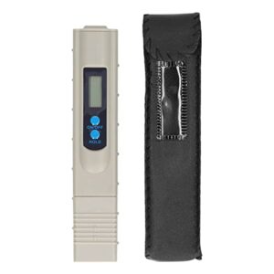 TDS Meter, High Accuracy Automatic Temperature Compensation Water Tester 0~9990ppm for Aquaculture