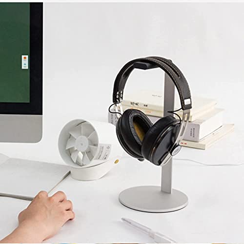 ANIIC Headset Stand Headphone Holder High-end Headphone Stand Metal Headphone Hanger Display Stand for Most Headphones Sizes Headphone Stand (Color : Black)