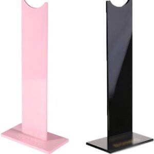 ANIIC Headset Stand Headphone Stand Stable Headset Bracket Display Shelf Computer Gaming Holder Rack Earphone Vertical Bracket Hanger Headphone Stand (Color : Pink)