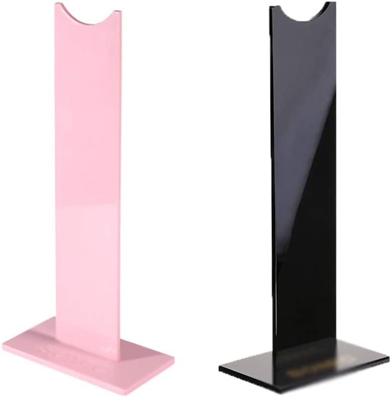 ANIIC Headset Stand Headphone Stand Stable Headset Bracket Display Shelf Computer Gaming Holder Rack Earphone Vertical Bracket Hanger Headphone Stand (Color : Pink)