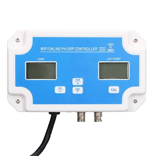 Water Test Meter Portable WiFi Connection Real Time Detection High Precision Wide Range Water Quality Detector for Laboratories (US Plug 120V)