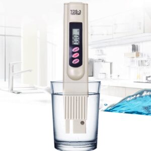 TDS Meter, Water Quality Tester Filter Pen, Accuracy Testing Water Quality for Drinking Water Purity Test, Swimming Pools, Aquariums.