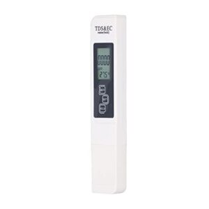 Deosdum TDS Meter Digital Water Quality Tester Portable 3 in 1 High Accuracy EC Temp Testing Kit