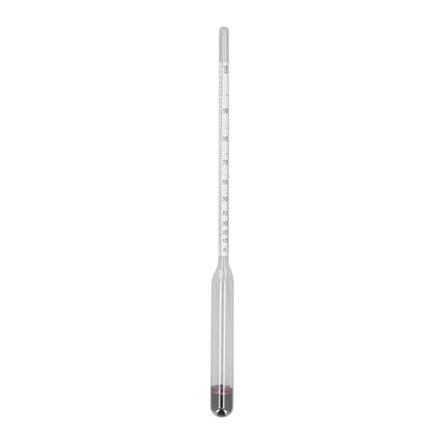 Beer Meter, Easy Reading Glass Hydrometer Tool Durable Wide Application for Office