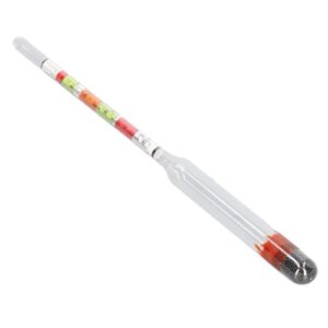 KUIDAMOS Hydrometer Tool, Beer Meter 10pcs Easy Reading Wide Application Durable for Office