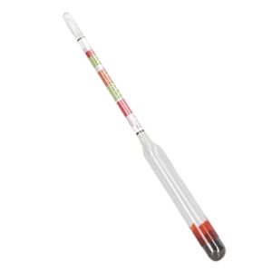 KUIDAMOS Hydrometer Tool, Beer Meter 10pcs Easy Reading Wide Application Durable for Office