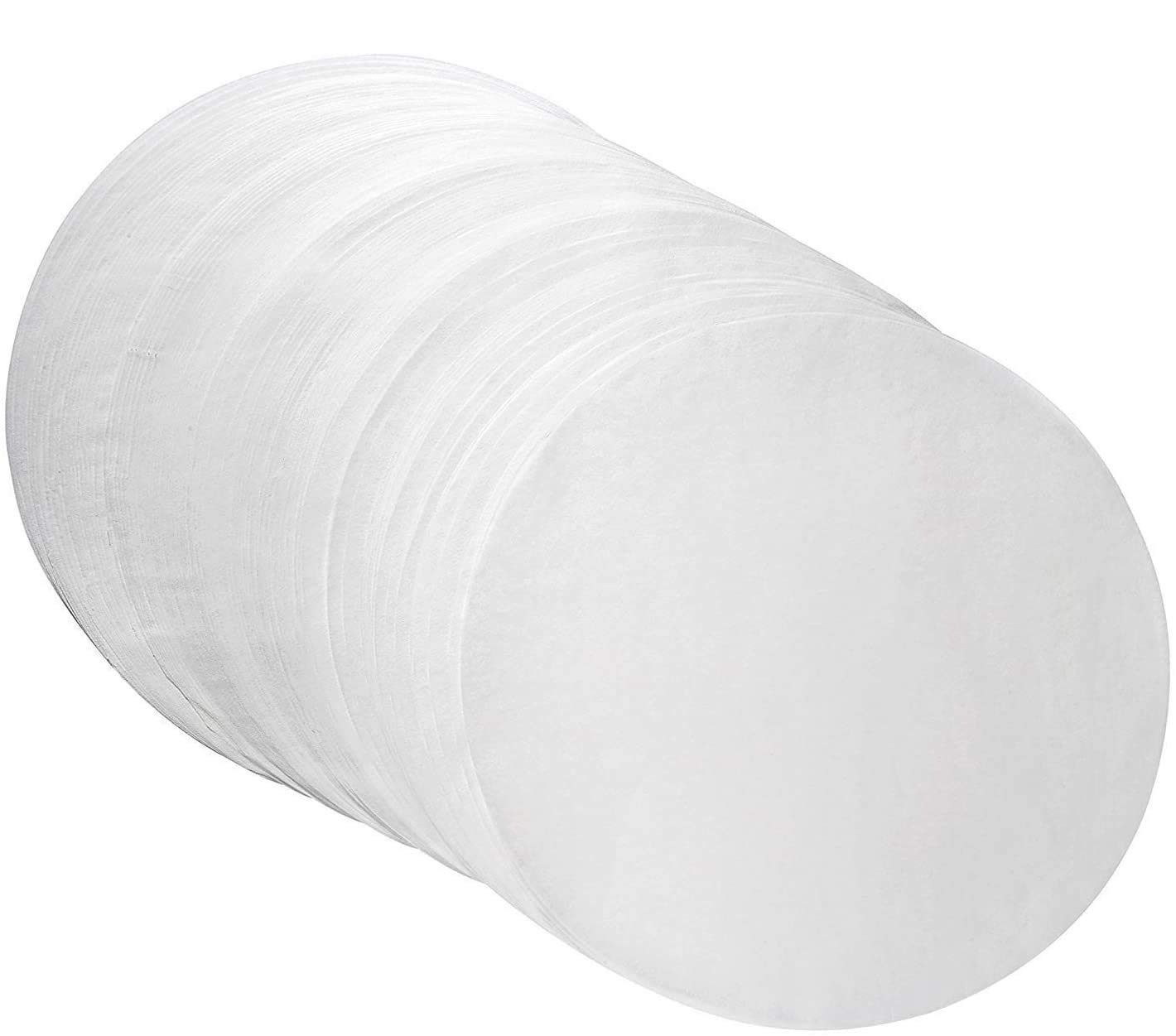 WANTan (set of 200)Parchment Paper Baking Circles 8 Inch Diameter, Baking Paper Liners for Baking Cakes, Cooking, Dutch Oven, Air Fryer, Cheesecakes, Tortilla Press