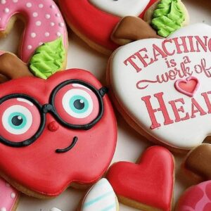 Back to School & Teacher Appreciation Cookie Cutters 3-Pc. Set Made in the USA by Ann Clark, Apple, Pencil, Notebook