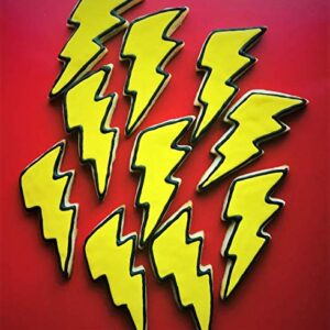 Lightning Bolt Cookie Cutter, 4.25" Made in USA by Ann Clark