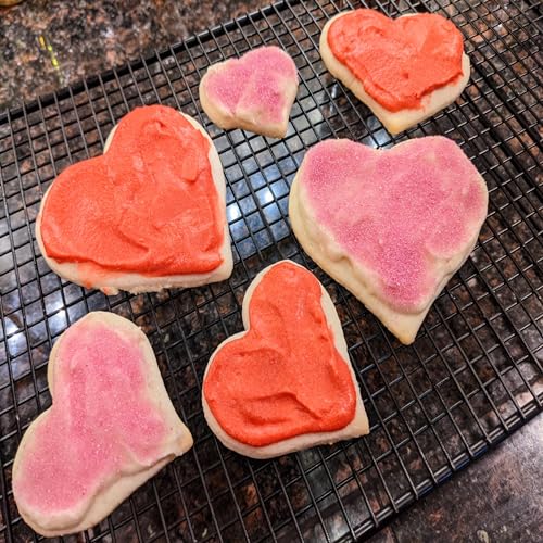 Heart Cookie Cutter Set-6 Pieces in Gratuated Size-Stainless Steel