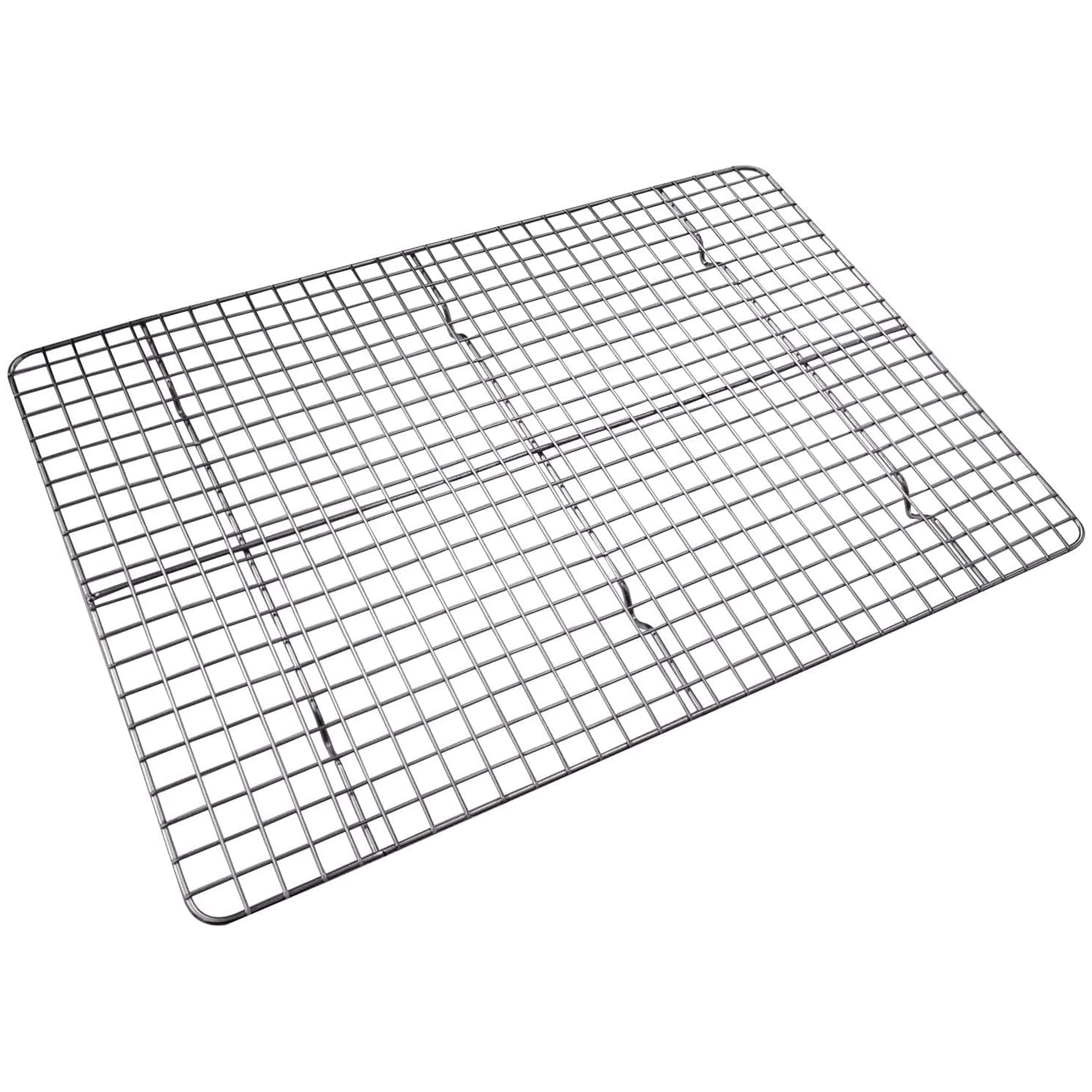 Checkered Chef Cooling Rack - 17" x 12" Oven Safe Stainless Steel Baking Rack for Cooking