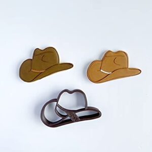 COWBOY COOKIE CUTTERS Wild West Country Cowboy Cowgirl Boot And Rustic Western Rodeo Hat Cookie Cutters Made In America (2 Pack)