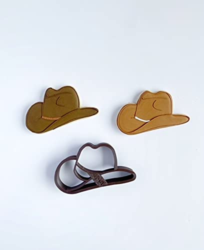 COWBOY COOKIE CUTTERS Wild West Country Cowboy Cowgirl Boot And Rustic Western Rodeo Hat Cookie Cutters Made In America (2 Pack)