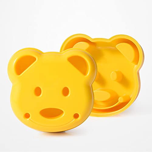 Sandwich Cutter, 5 PCS Sandwich Cutter and Sealer for Kids, Mini Cartoon Bear Squirrel Dolphin Sea Dog Bread Cutter Sandwich Cutters for Kids Bento Box