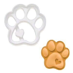 cute paw cookie cutter - small, 1 piece - bakerlogy