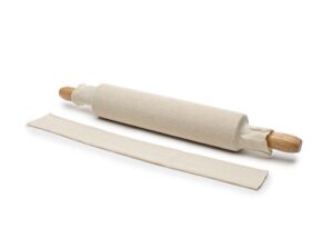 fox run rolling pin covers, cotton, set of 2