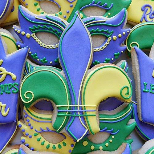 Fleur de Lis Cookie Cutter, 4.75" Made in USA by Ann Clark