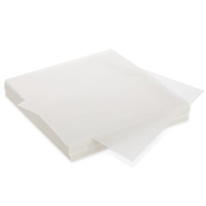 Juvale 500 Pack Wax Paper Sheets, Pre-Cut Square Liners for Food, Bakery, Deli (6x6 in, White)