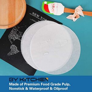 8 Inch Parchment Paper Rounds, Set of 200, Non Stick Baking Parchment Circles, Cake Parchment Rounds for Cake Pan, Springform Pan, Tortilla Press and so on（4.5/5.5/6/7/9/10/12in Available）