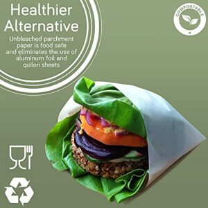 Fit Meal Prep [500 Pack] 12 x 10.75" Wax Paper Sheets for Food, Interfolded Precut Deli Paper, Pop Up Grease-Proof Sandwich Paper Wraps, Waterproof for Lunch, Food Basket, Microwave Cover, BBQ