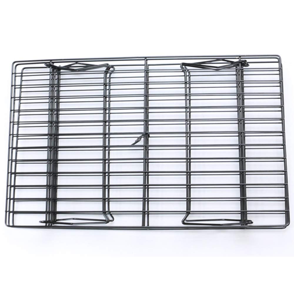 Kingrol 2 Pack 3-Tier Stackable Cooling Rack, Non-stick Wire Cake Rack for Pies, Cookies, Pastries