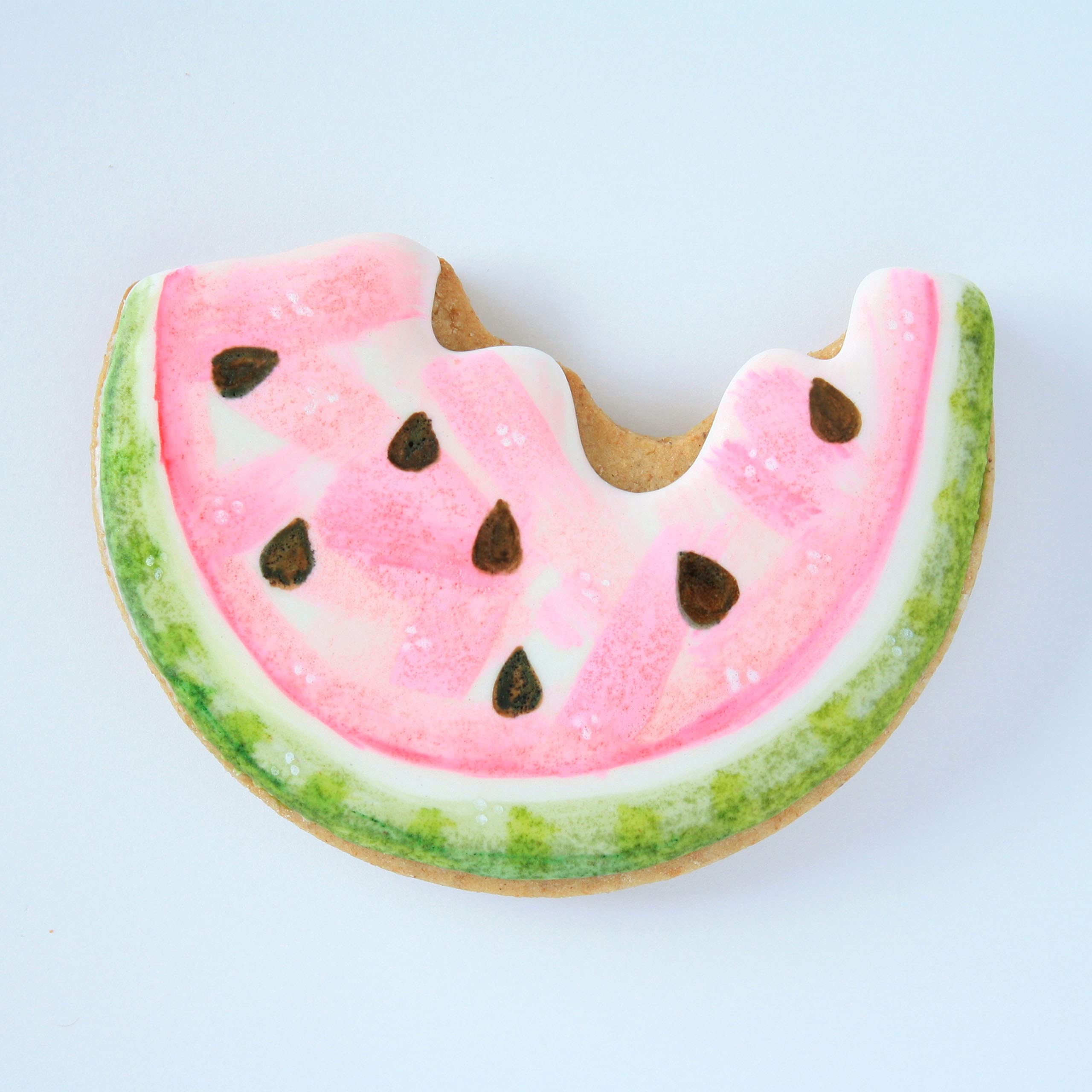 Watermelon Cookie Cutter, 3.75" Made in USA by Ann Clark