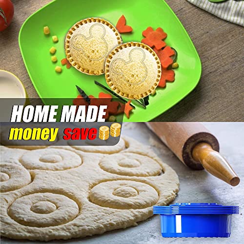 Donut Cutter Maker Mould Doughnut Desserts Bread Cookies Cutter Maker Mold with Dipping Plier for Frying, Sandwich cutters for Kids, Sandwich Cut and Seal for Boys and Girls