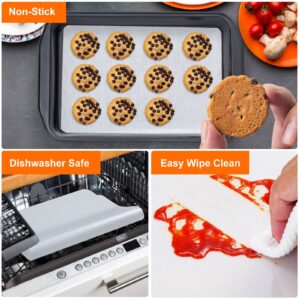 Silicone Baking Mat Roll -12IN x 10FT Non Stick Heat Resistant Food Grade Baking Mats, No Slip Reusable Freeze Dryer Mat,Pastry Mat,Countertop Protector Mat, Washable Oil-Proof  Refrigerator Liners