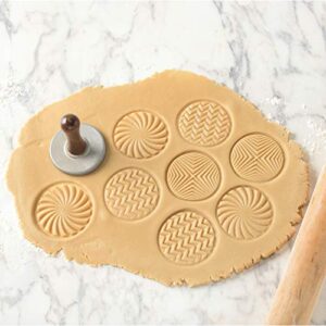 Nordic Ware Geo Cast Cookie Stamps