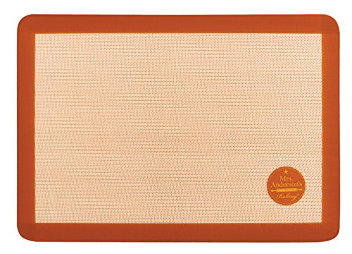 Mrs. Anderson’s Baking Non-Stick Silicone Big Baking Mat, 20.5-Inches x 14.5-Inches