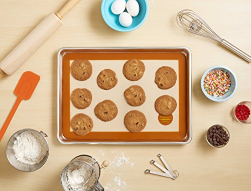 Mrs. Anderson’s Baking Non-Stick Silicone Big Baking Mat, 20.5-Inches x 14.5-Inches