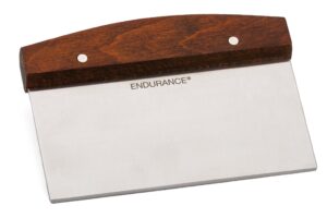 rsvp international endurance kitchen collection baking accessories, bench scraper, pastry blender