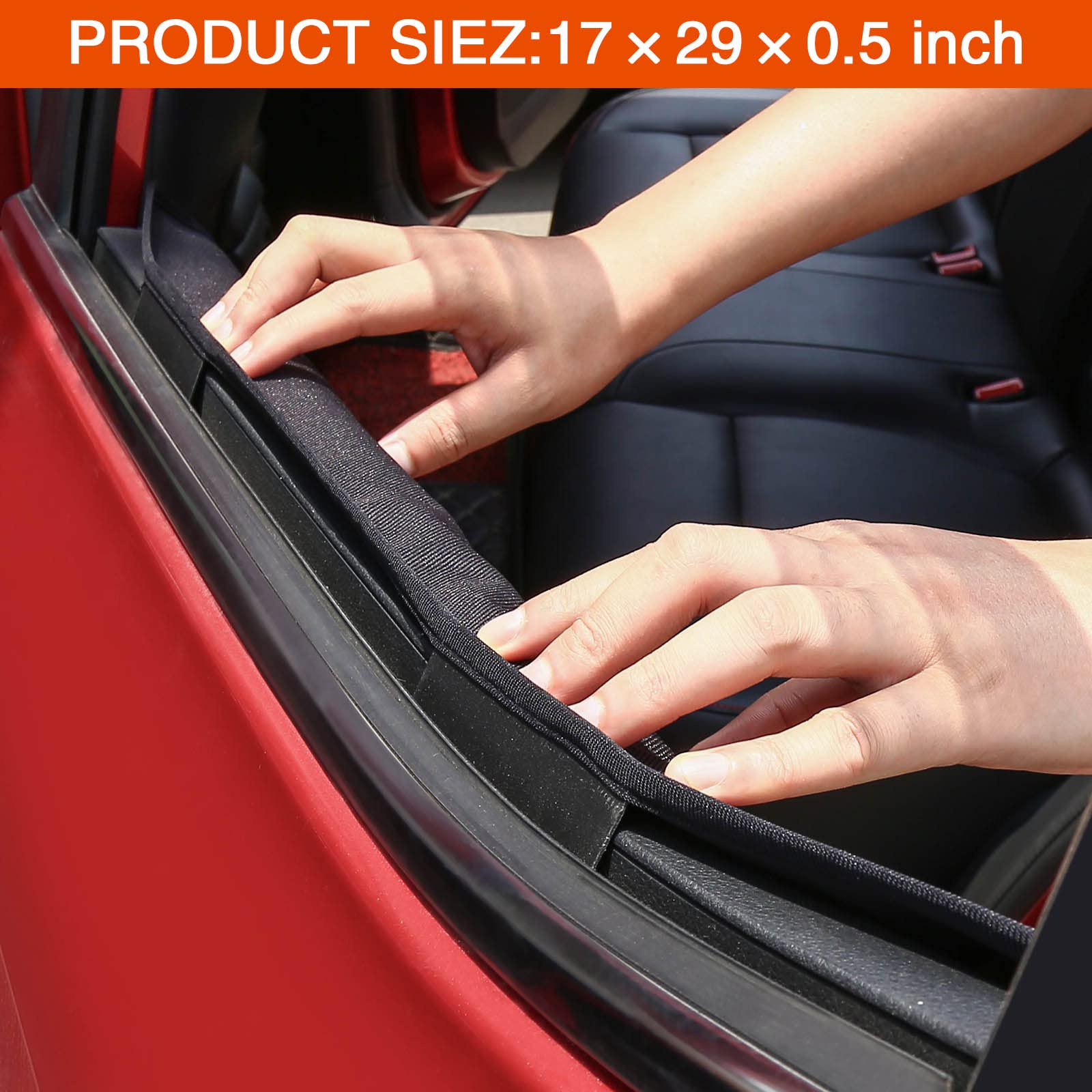 Car Door Protector -Back Seat Doors, car Door Protector from Dog Scratching Shield Pet Side Panel Cover for Sedan Truck SUV 2 Pack