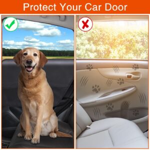 Car Door Protector -Back Seat Doors, car Door Protector from Dog Scratching Shield Pet Side Panel Cover for Sedan Truck SUV 2 Pack