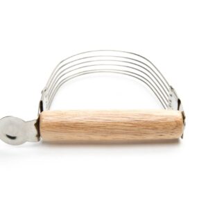 Fox Run Wire Pastry Blender, 5", Steel and Wood