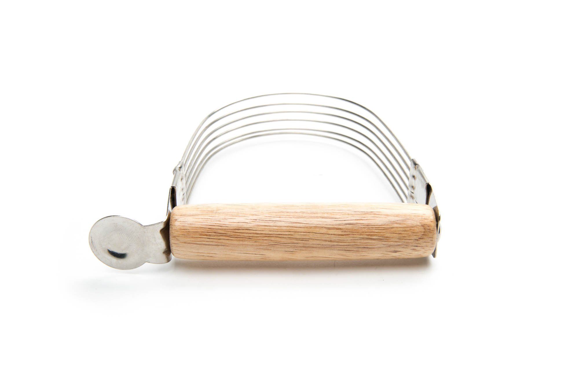 Fox Run Wire Pastry Blender, 5", Steel and Wood