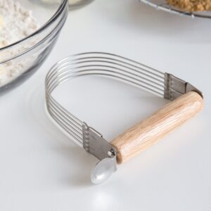 Fox Run Wire Pastry Blender, 5", Steel and Wood