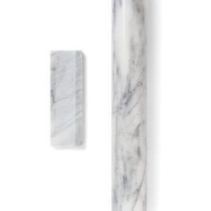 Fox Run French Marble 11" Rolling Pin with Base, 3 x 13 x 3 inches