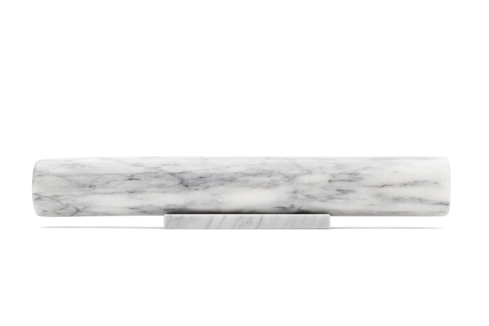 Fox Run French Marble 11" Rolling Pin with Base, 3 x 13 x 3 inches