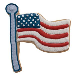 Flag Cookie Cutter 4.75" Made in USA by Ann Clark