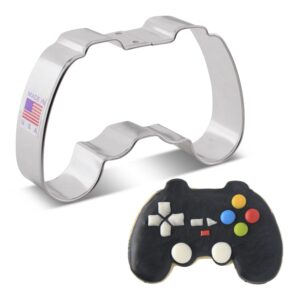 video game controller cookie cutter, 4" made in usa by ann clark