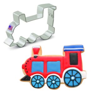 train locomotive cookie cutter 4.5" made in usa by ann clark